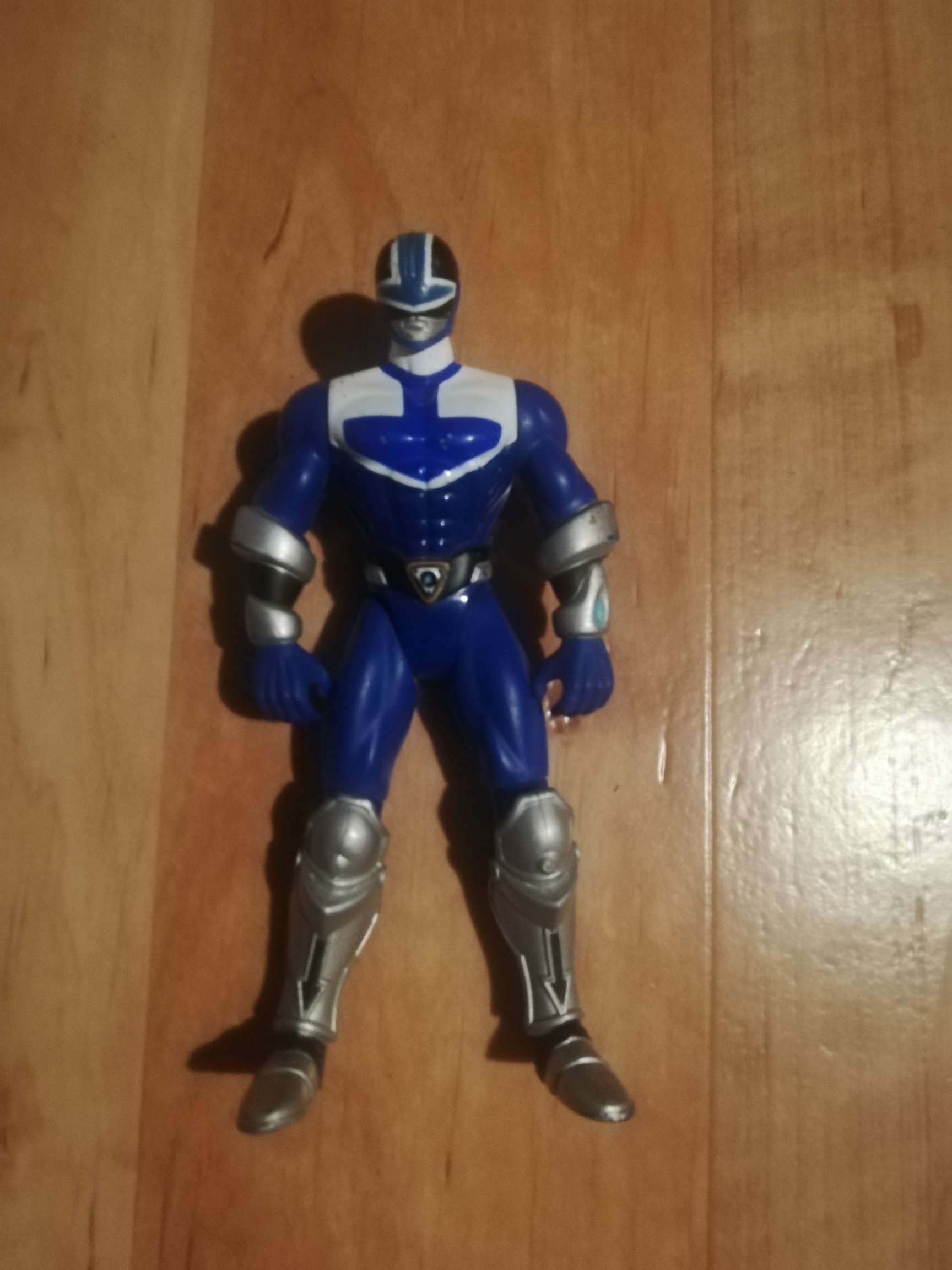 Thorbens MC Vinyl - Power Rangers Mighty Morphin Time Force Blue Ranger ...